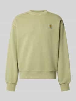 Carhartt Work in Progress Sweatshirt mit Label-Detail Modell Nelson