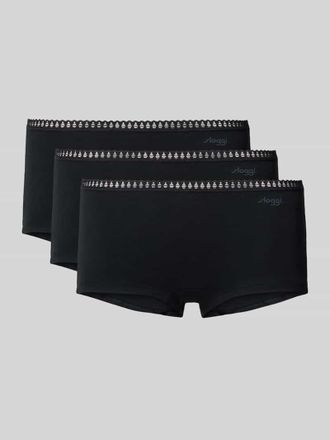 sloggi Pants mit Label-Print im 3er-Pack Modell GO Crush