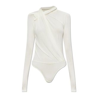 Citizens Of Humanity Lang&auml;rmliger Bodysuit Sculptural - - Tops - Damen - Beige - L
