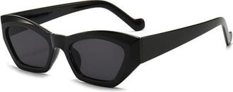 Generic Lunettes De Soleil Unisexes &Agrave; Monture Fine For Les Vacances, Le Sport Et Activit&eacute;s Plein Air(Black)