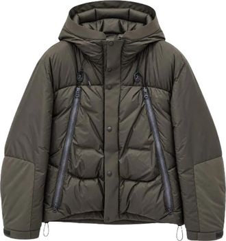 Ten c Harris Down Parka - - Jackets - Herren - Gr&uuml;n - L