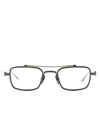 Akoni lunettes de vue &agrave; monture carr&eacute;e - Noir