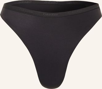 Calvin Klein String Perfectly Fit schwarz