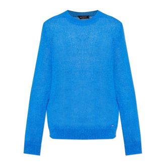 Dsquared2 Round-Neck Strickwaren - - Knitwear - Herren - Blau - M