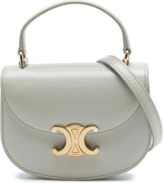 Celine Sac &agrave; main Clea Pre-owned - Femme - Pre-owned - Gris - Taille: ONE Size