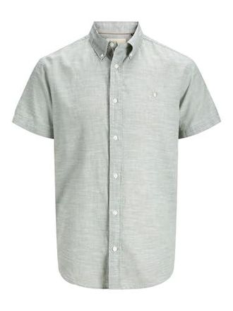 Jack & Jones Jprblusummer Shield S/S T-Shirt Pls, Hedge Green, 5XL Hommes