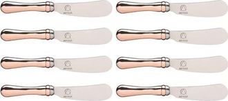Artes&agrave; Buttermesser-Set, Edelstahl-Besteck, 4er-Set Buttermesser, je 12 cm (Packung mit 2)