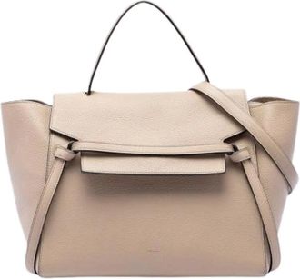 Celine Pre-owned Mini Belt Satchel - Femme - Pre-owned - Beige - Taille: ONE Size