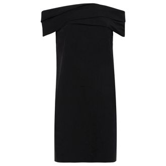 Tela Kurzes Leinen-Etui-Kleid - - Dresses - Damen - Schwarzk - S