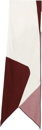 Alberta Ferretti Femme, Accessoires, Multicolore, Taille: ONE Size Foulard G&eacute;om&eacute;trique