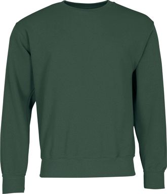 Fruit Of The Loom Classic Set-In Sweat + GRATIS MyShirt Stoffbeutel, Farbe:flaschengr&uuml;n + GRATIS MyShirt Stoffbeutel, Gr&ouml;&szlig;e:3XL