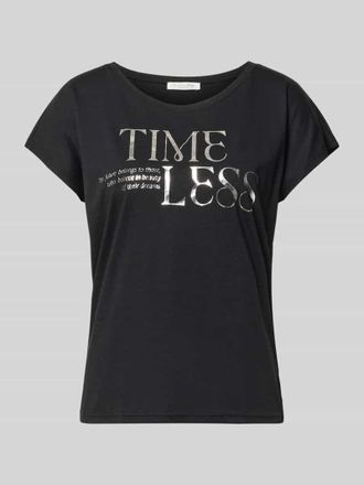 Christian Berg T-Shirt mit Statement-Print und Rundhalsausschnitt