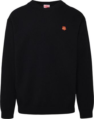 Kenzo Rundhalspullover - Schwarz