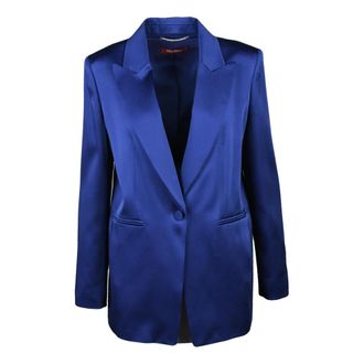Max Mara Damen, Jacken, Blau, LGr&ouml;&szlig;e