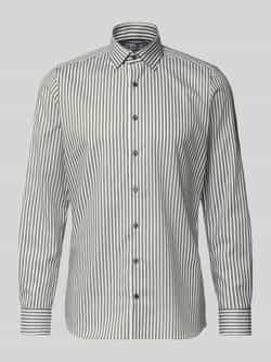 Olymp Level 5 Slim Fit Businesshemd aus Baumwoll-Mix mit Haifischkragen