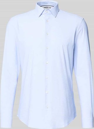 Jake*s Slim Fit Business-Hemd mit Kentkragen