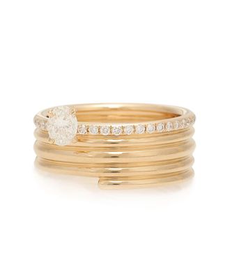 Repossi Bague Blast en or 18 ct et diamants