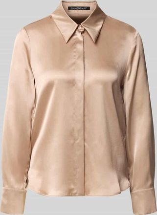 Luisa Cerano Regular Fit Hemdbluse aus reiner Seide