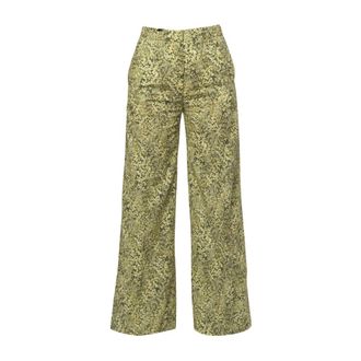 True Royal Pantalon Liberty - Femme - Pantalons - Vert - Taille: 34 FR