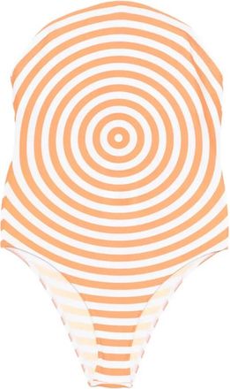 Jean Paul Gaultier Femme, Maillots de bain, Orange, Taille: 38 FR The Target Swimsuit
