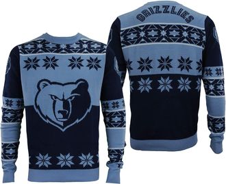 Foco NBA Big Logo Ugly Crew Neck Sweater