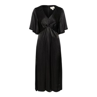 Soaked In Luxury SLMilu Midikleid - - Dresses - Damen - Schwarzk - S