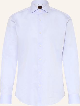 HUGO BOSS Businesshemd Regular Fit blau
