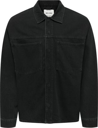 Only & Sons Male Jeansjacke ONSEMIL Jeansjacke