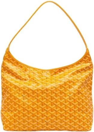 Goyard Sac Hobo Vintage Pre-owned - Femme - Pre-owned - Jaune - Taille: ONE Size