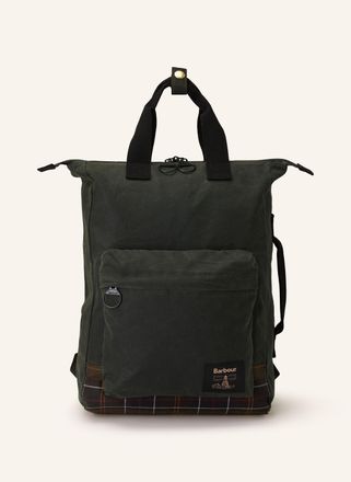 Barbour Rucksack Field Wax gruen
