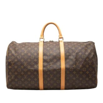 Louis Vuitton Pre-owned Keepall 55 - Femme - Pre-owned - Brun - Taille: ONE Size
