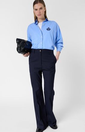 Gerard Darel Pantalon flare de tailleur - ALIYAH - Marine