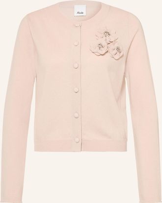 Allude Allude Strickjacke Mit Cashmere Und Schmucksteinen grau