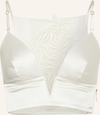 Livy Livy Triangel-Bh Caspian Aus Seide weiss
