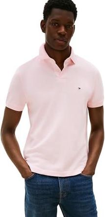 Tommy Hilfiger Polo r&eacute;gulier 1985 pour Homme Mw0Mw17770, Rose, Taille L