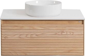 Sklum Sklum - Badezimmerset aus Eschenholz Tedrik