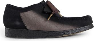 Jiyong Kim Homme, Chaussures, Noir, Taille: 43 EU Sun-Bleached Draped Wallabee