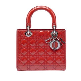 Dior Pre-owned Lady Dior Handtasche - - Pre-owned - Damen - Rot - ONE SIZE
