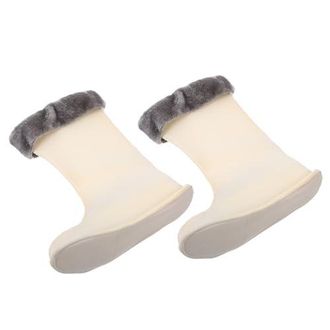 BESPORTBLE WRITWAA Doublures de Bottes en Polaire Imperm&eacute;ables pour Femmes Semelles Thermiques Chaudes -Mollet Taille L Isolantes et Respirantes pour Bottes DHiv