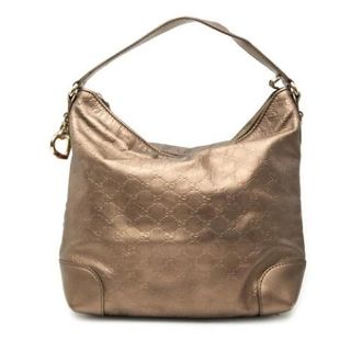 Gucci Sac bandouli&egrave;re Pre-owned en cuir m&eacute;tallis&eacute; emboss&eacute; - Femme - Pre-owned - Brun - Taille: ONE Size