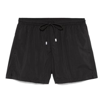Fedeli Homme, Maillots de bain, Noir, Taille: M Short de bain en polyester avec ceinture &eacute;lastique