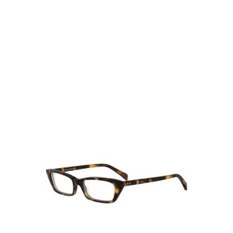 Celine D&uuml;nner rechteckiger Rahmen - - Accessories - Damen - Braun - 53 MM
