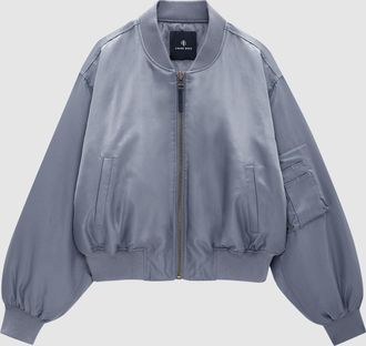 Anine Bing Bomber Leon Dark Grey