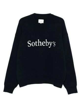 Frame Denim pull Sothebys en cachemire - Bleu
