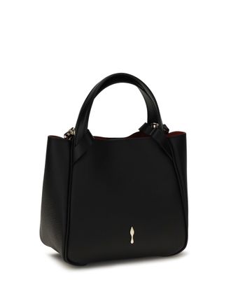 Christian Louboutin Womens Mini Tote Bettina Black Calf Leather Shoulder Bags