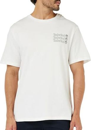 Timberland T- Shirt à Manches Courtes 2 Animaux 3, Blanc, M Hommes