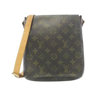Louis Vuitton Sac bandouli&egrave;re Musette Salsa Monogram Pre-owned - Femme - Pre-owned - Brun - Taille: ONE Size