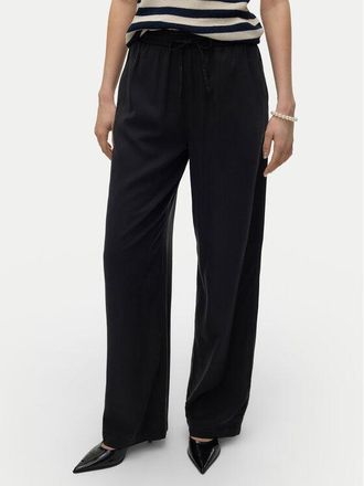 Vero Moda Stoffhose Bree 10304898 Schwarz Loose Fit