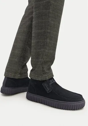 Clarks Schn&uuml;rschuhe Torhill Hi 26173664 Schwarz