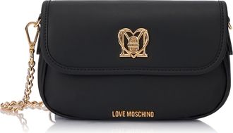 Love Moschino Damen Schultertasche, Schwarz